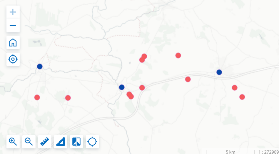 Merge two Web GIS vector layers | NextGIS Toolbox